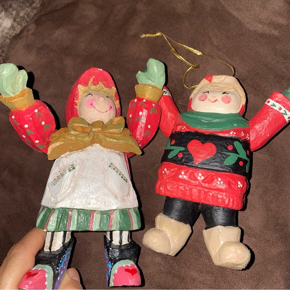 House Of Hatten | Holiday | House Of Hatten Boy Girl 7 Ornaments ...